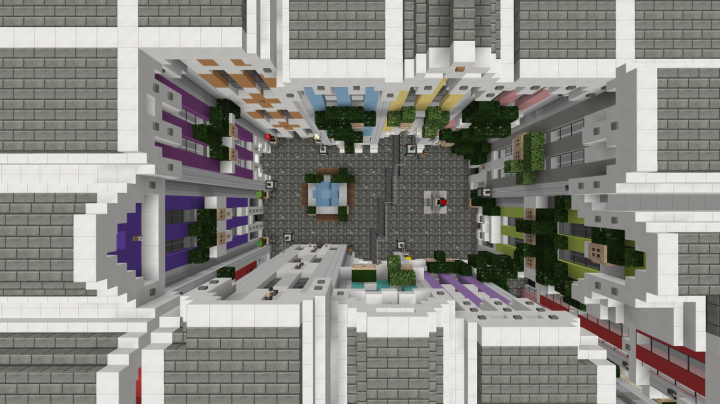 [PomposityProject] Tiny old Town square Minecraft Map