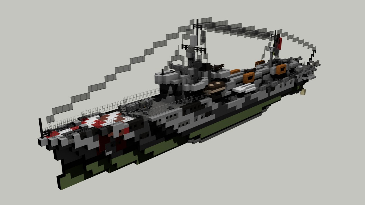 Italian Orsa class Pegaso Torpedo Boat 1:1 Minecraft Map