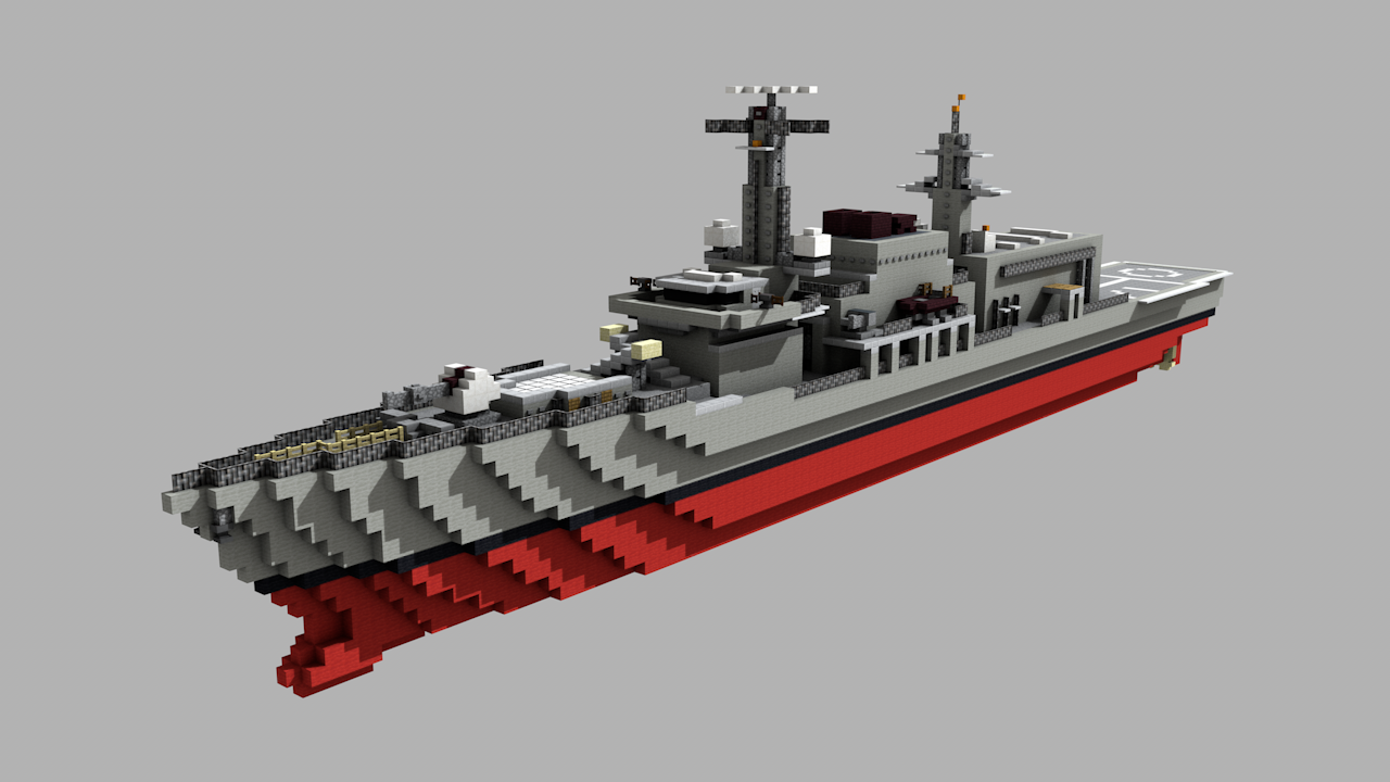Type 23 Frigate || 1:1 Minecraft Map