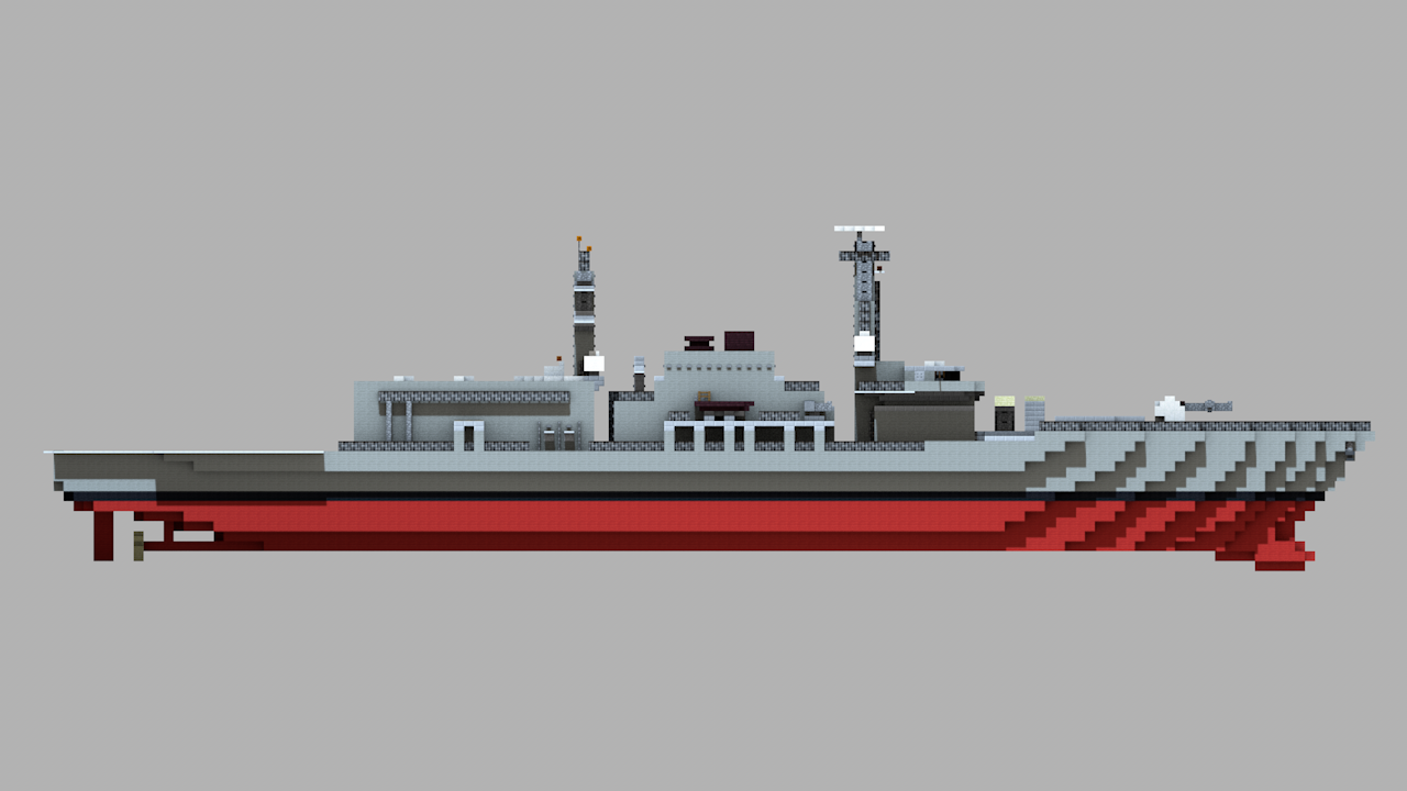 Type 23 Frigate || 1:1 Minecraft Map