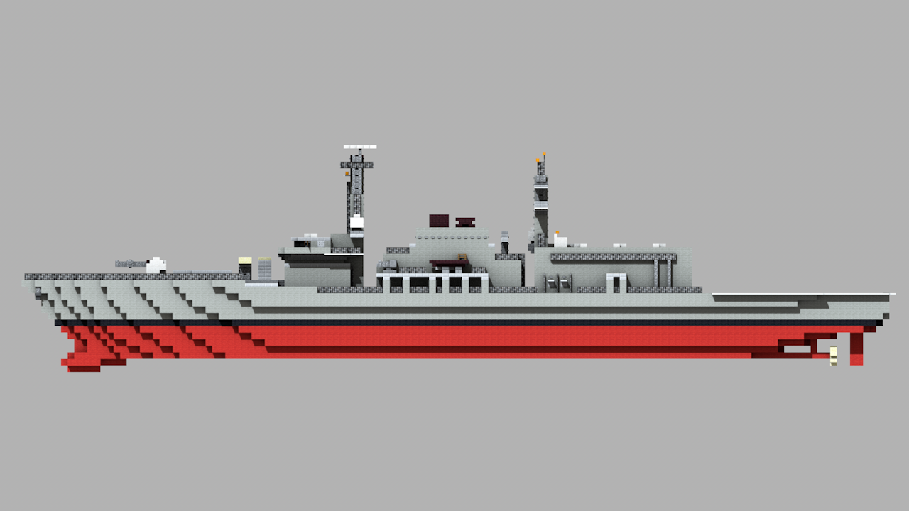 Type 23 Frigate || 1:1 Minecraft Map