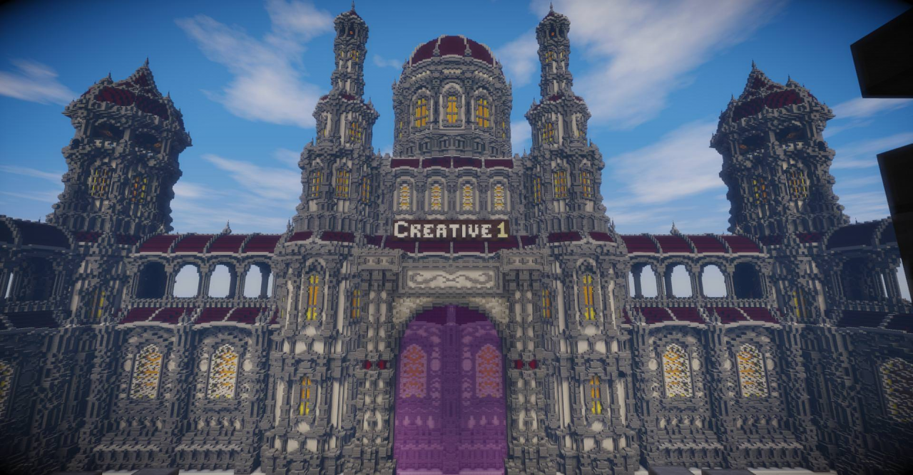 CreativeFun Server Hub Minecraft Map