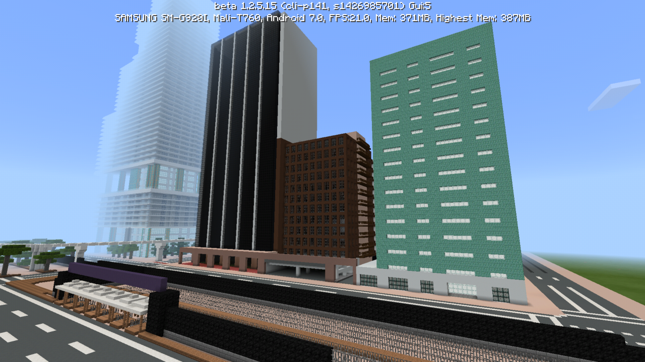 Ultra Music Festival, Bayfront Park (Miami, FL) 2017 Minecraft Map