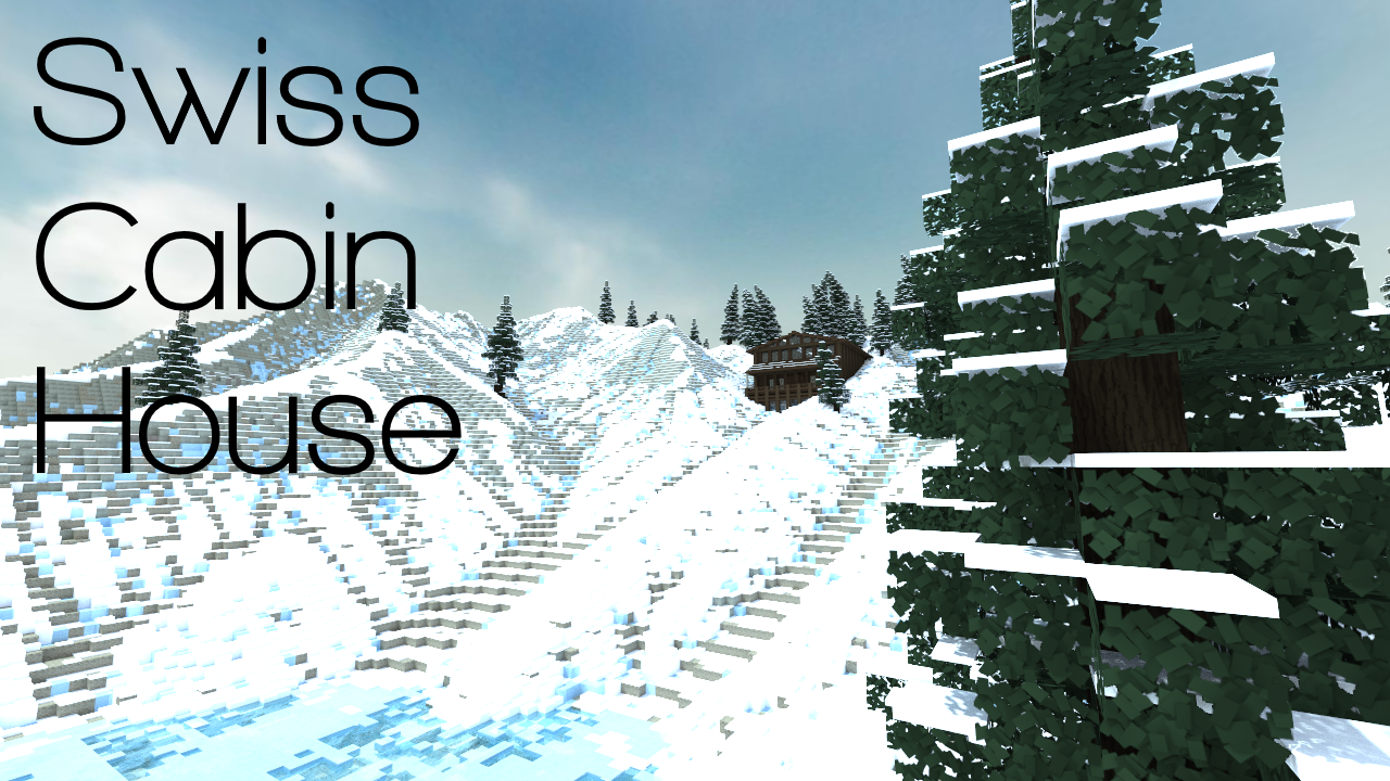 Swiss Mountain Cabin Minecraft Map