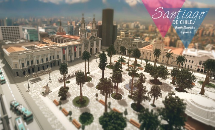 Visit Santiago de Chile.-Download Minecraft Map