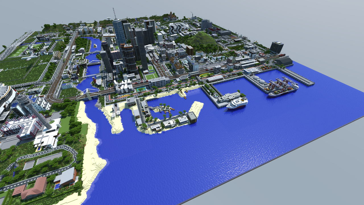 Horizon City |HC|Project Skyrise| Minecraft Map