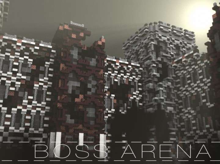 [BOSS ARENA] Futuristic Build Minecraft Map