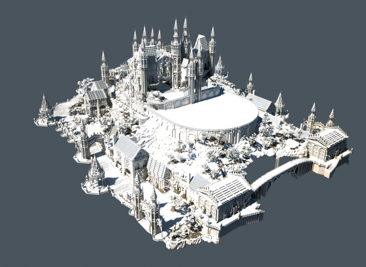 WITCHER3 DLC MAP2 Minecraft Map