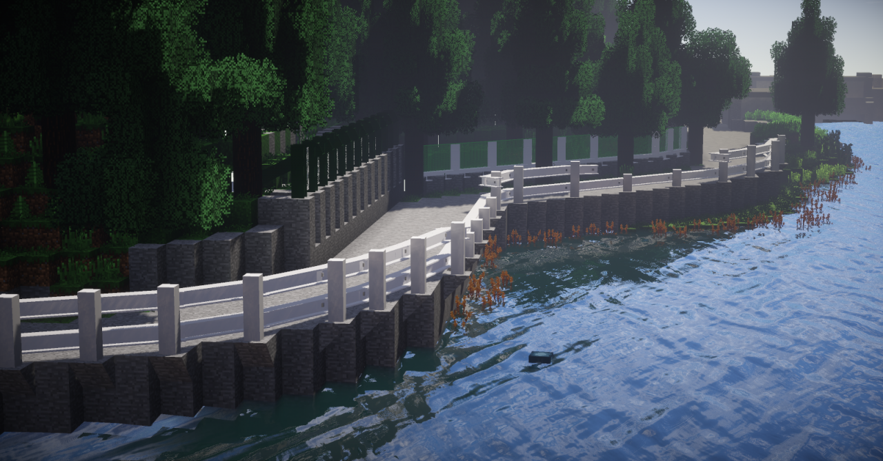 Itsumine River Dam Minecraft Map