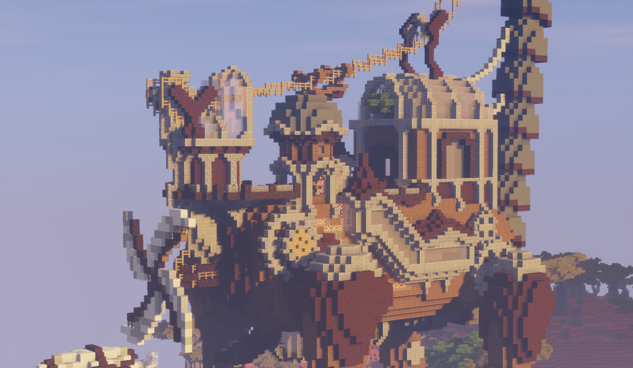 Mechanical giraffe Minecraft Map