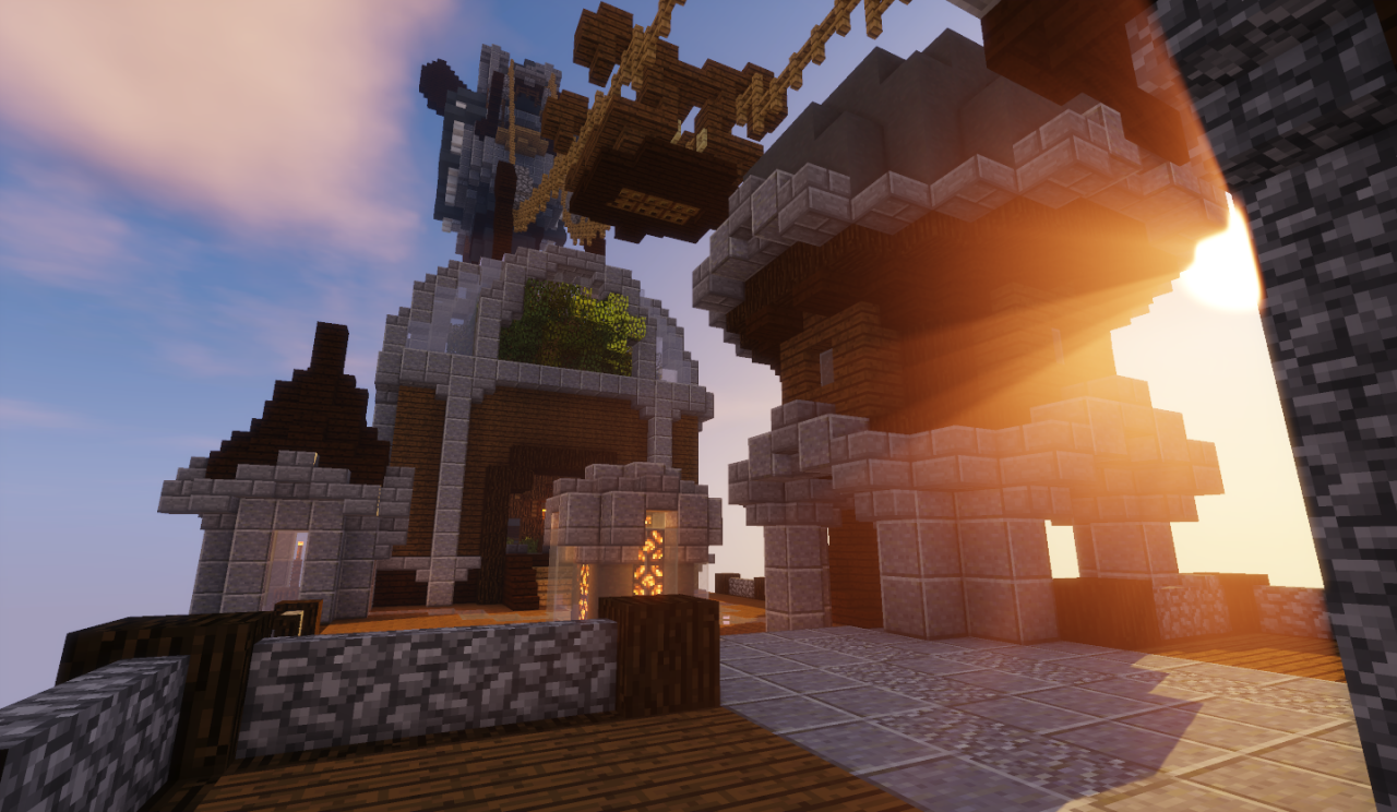 Mechanical giraffe Minecraft Map