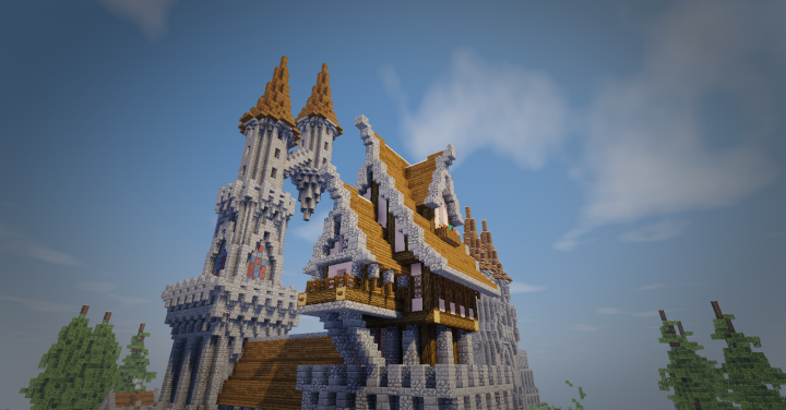 Stylish Gothic/Medieval Castle Concept Minecraft Map