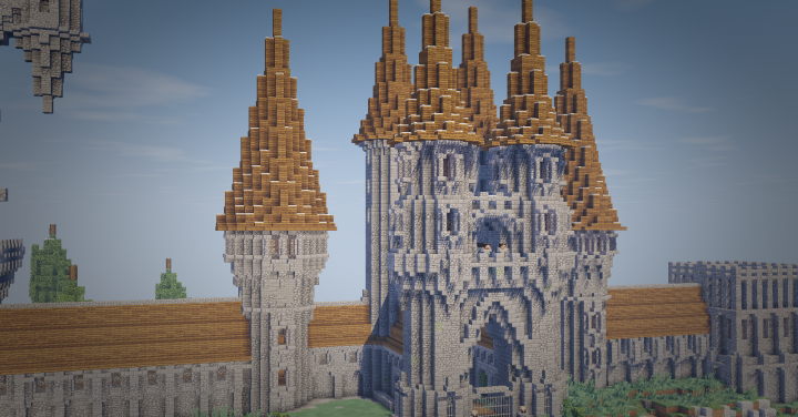 Stylish Gothic/Medieval Castle Concept Minecraft Map
