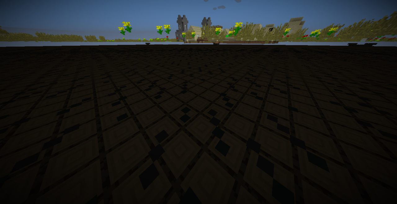 Wierd Flat World Minecraft Map