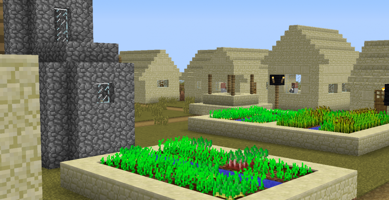 Wierd Flat World Minecraft Map