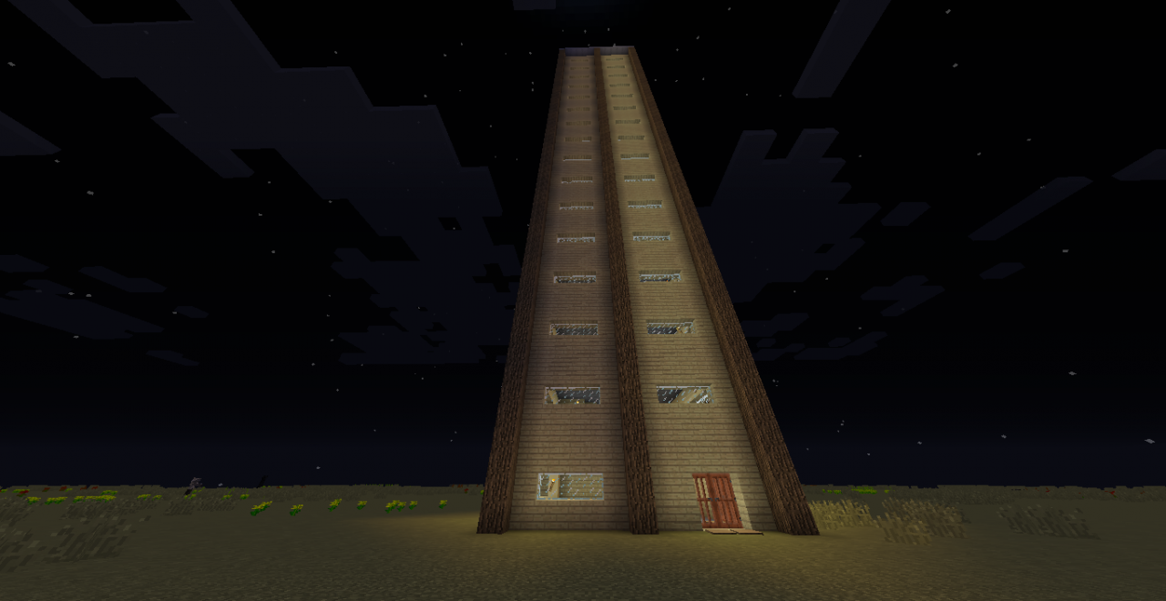 Wierd Flat World Minecraft Map