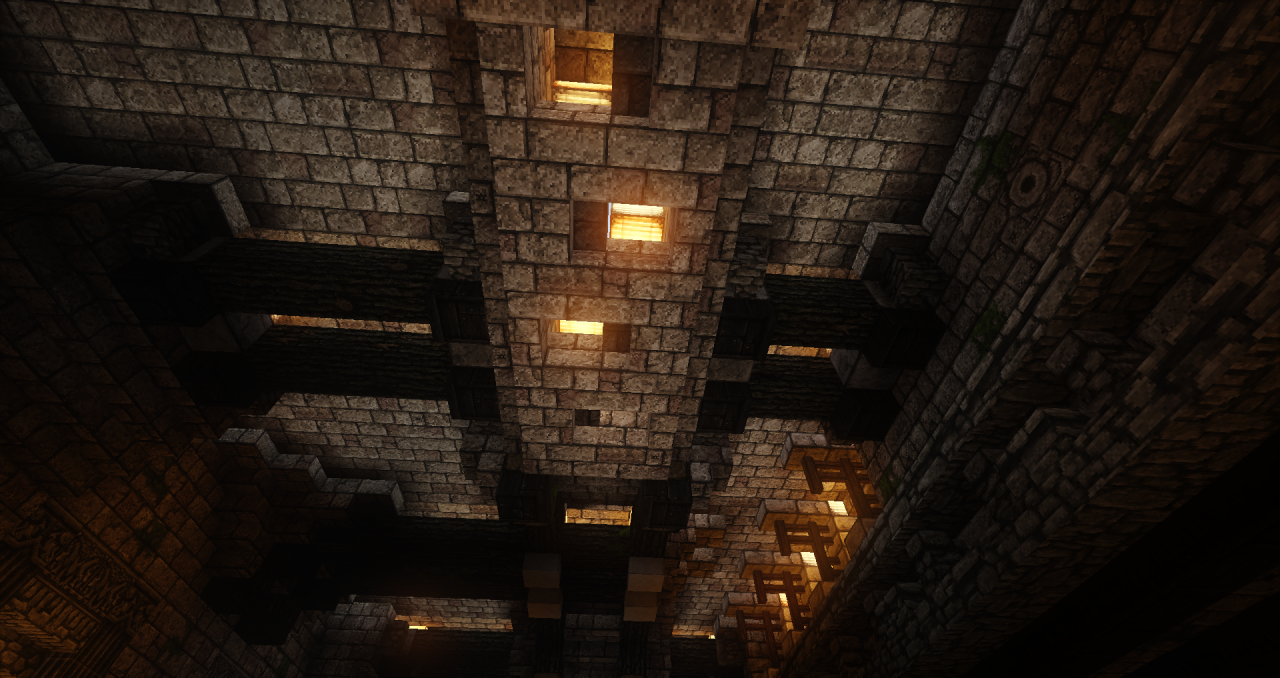 QuakeCraft Temple Minecraft Map