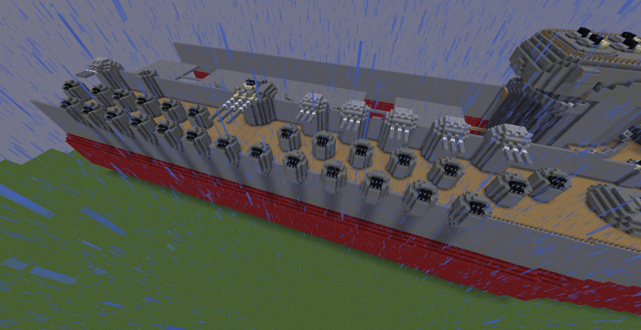 Battleship Susanoo Minecraft Map