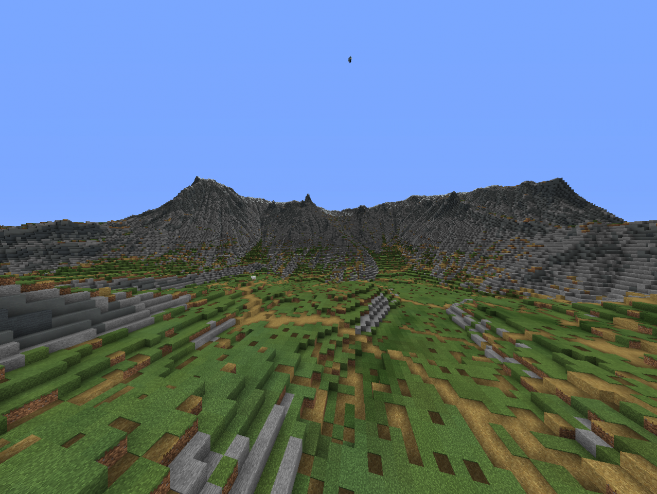 Mountain land Minecraft Map