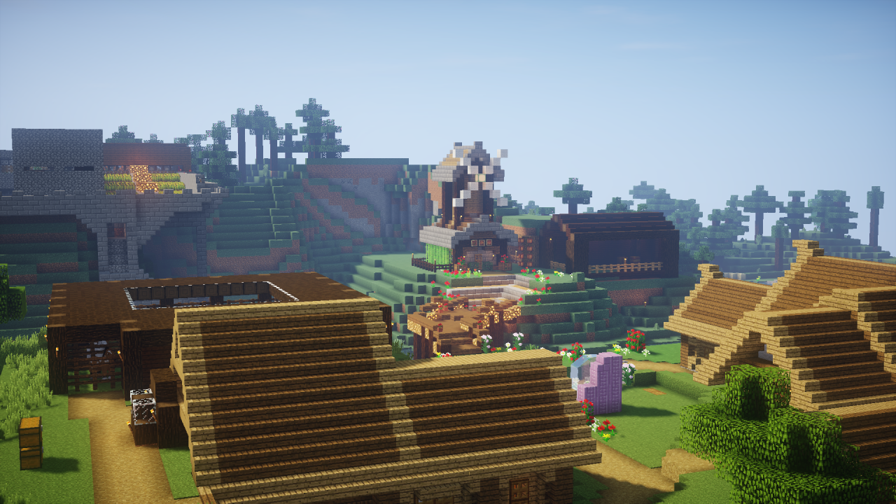 Little Town/Village. Minecraft Map
