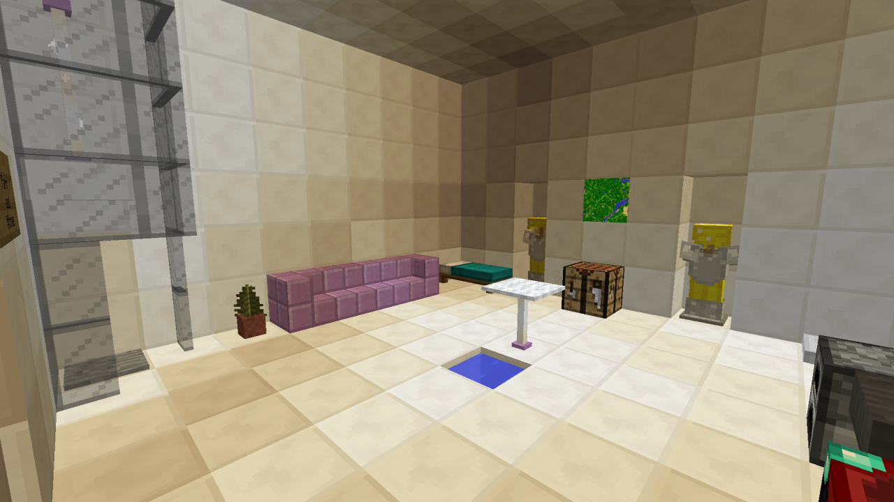 Mini bunker Minecraft Map