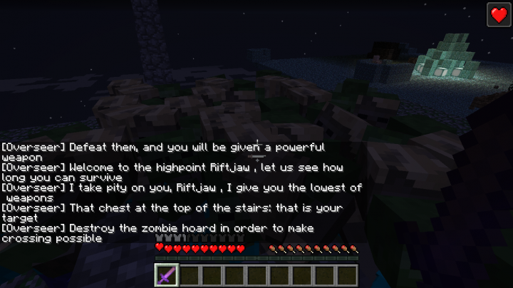 Overseer's Challenge Minecraft Map