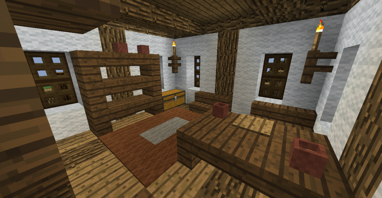 Motte and Bailey Castle Minecraft Map