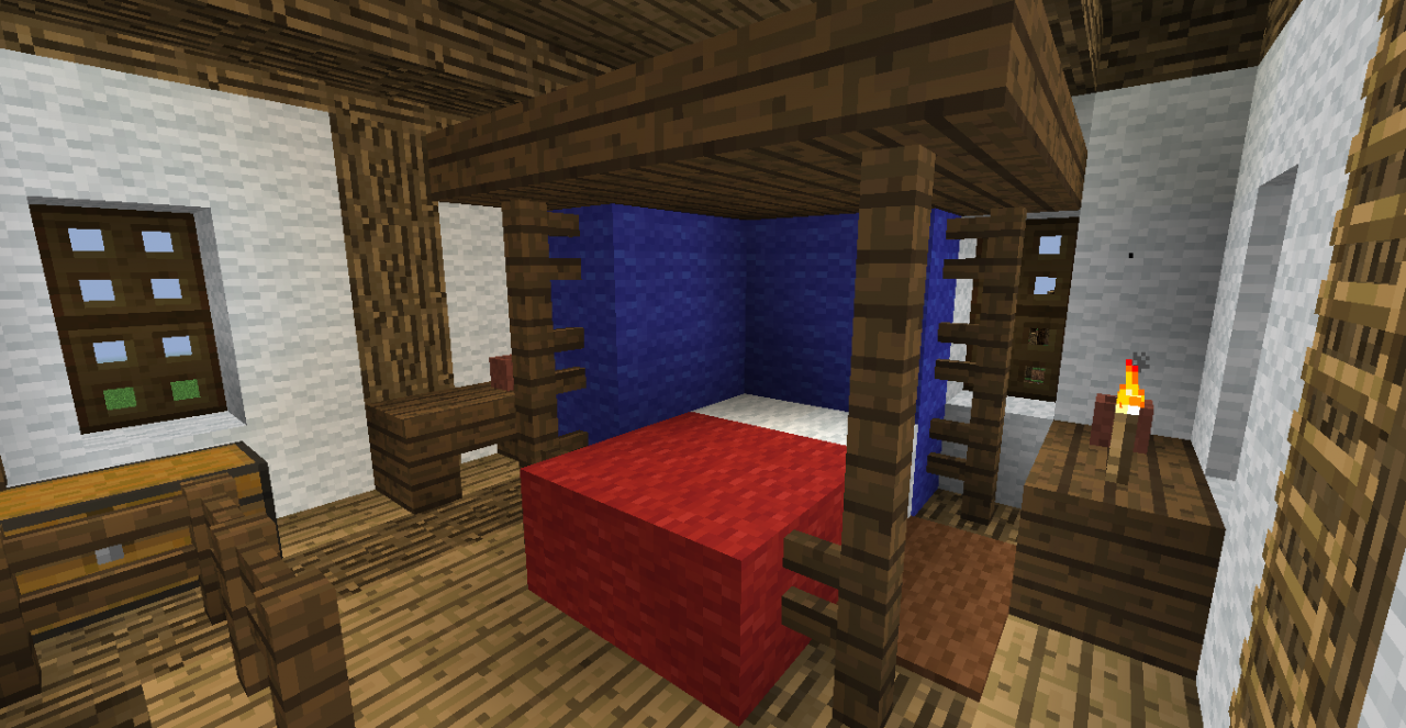 Motte and Bailey Castle Minecraft Map