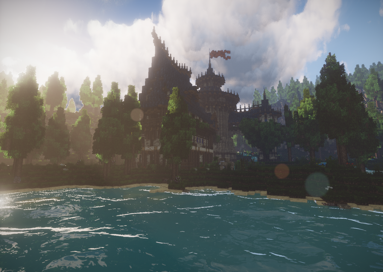 Medieval Trading Post Minecraft Map