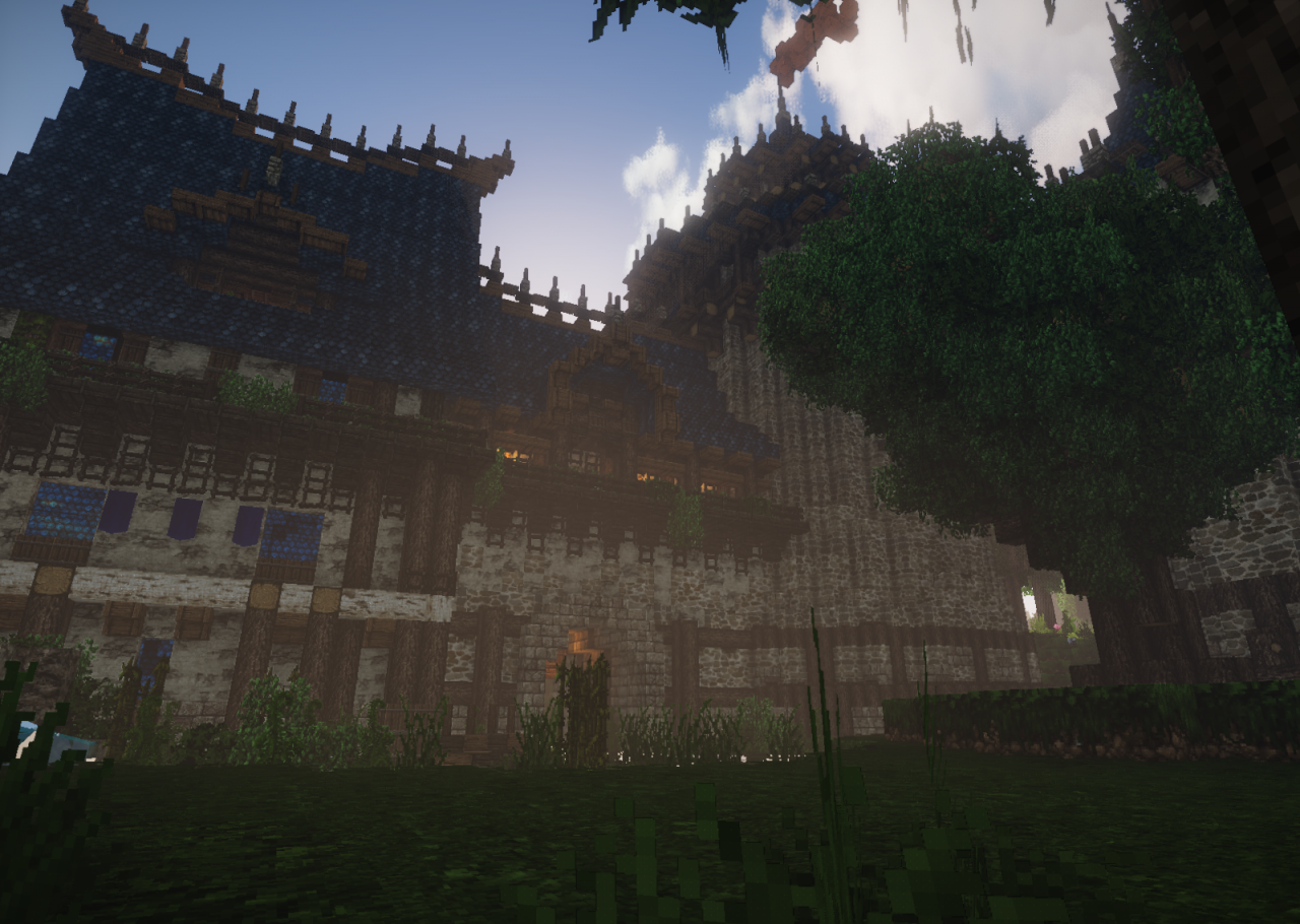 Medieval Trading Post Minecraft Map