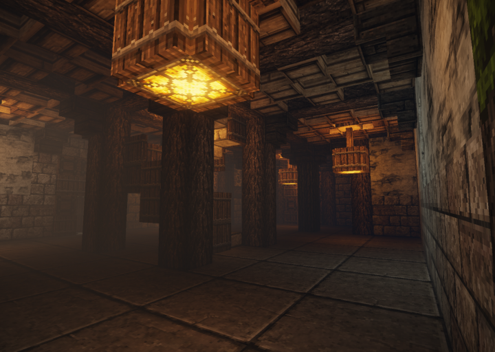 Medieval Trading Post Minecraft Map