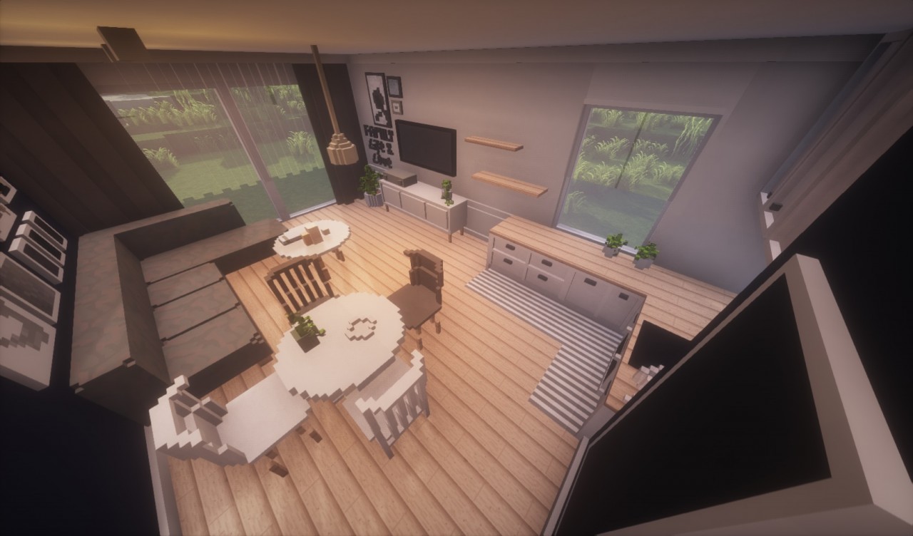 France house for couple (with little tiles mod) Minecraft Map