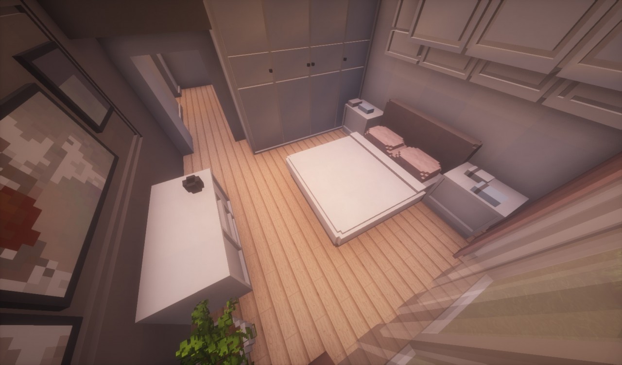 France house for couple (with little tiles mod) Minecraft Map