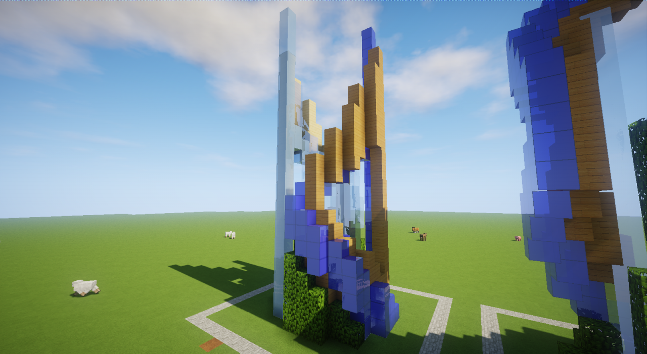 Futuristic Fountains Bundle (Download) Minecraft Map