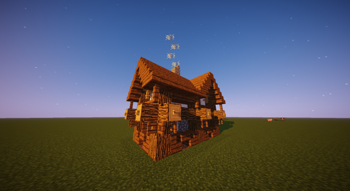 Small Medieval Rustic House Minecraft Map