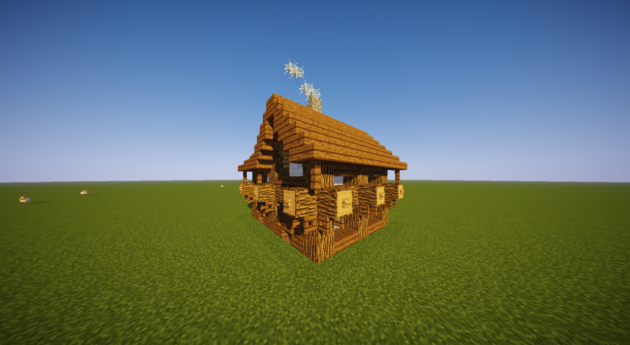 Small Medieval Rustic House Minecraft Map