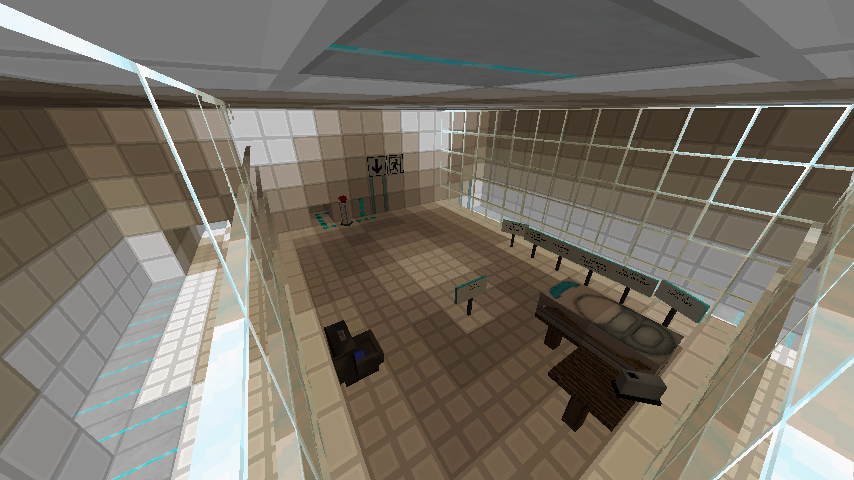 Portal 1 Map Minecraft Map