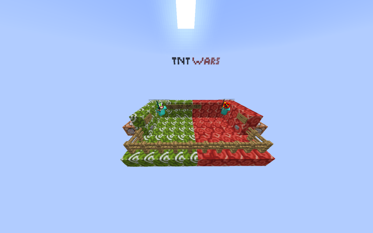 YouTubers TntWars Minecraft Map