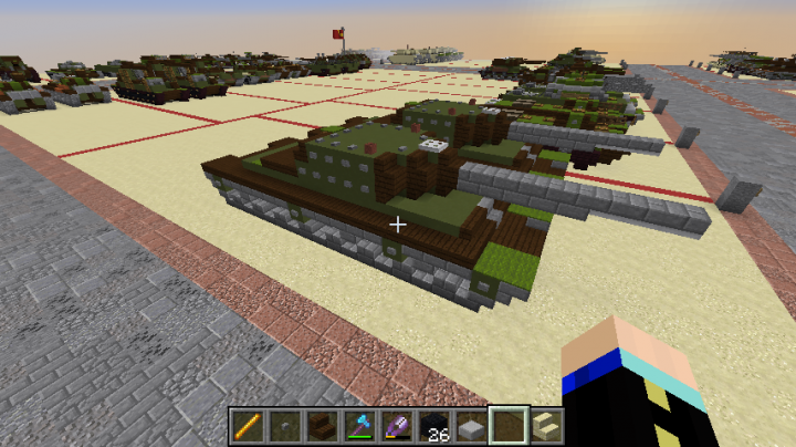SU-100Y - Soviet Union Minecraft Map