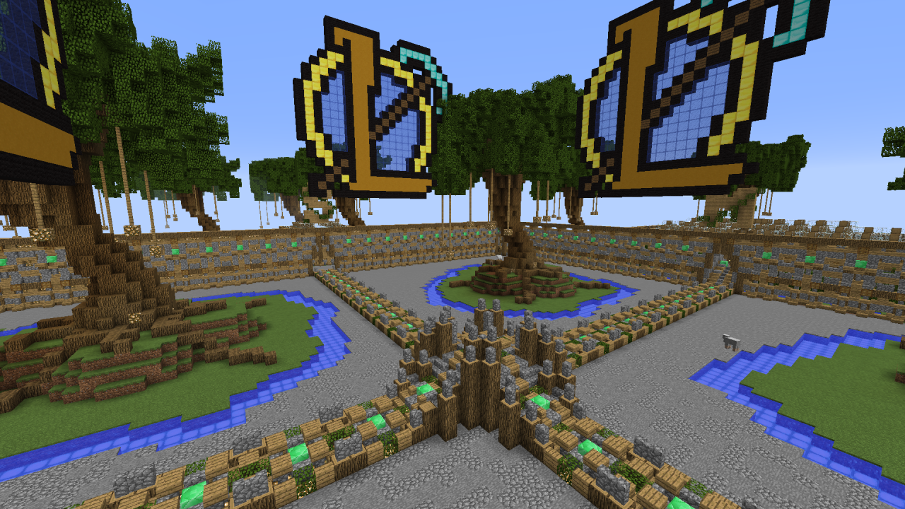 League of Legends Spawn Competition Minecraft Map