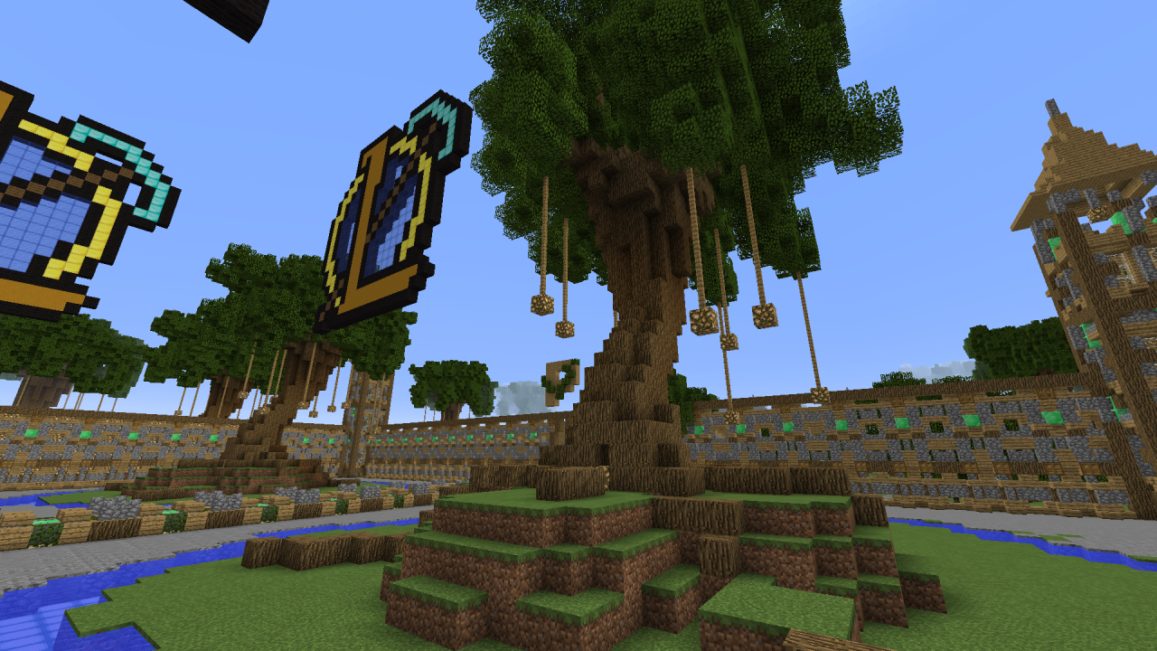 League of Legends Spawn Competition Minecraft Map