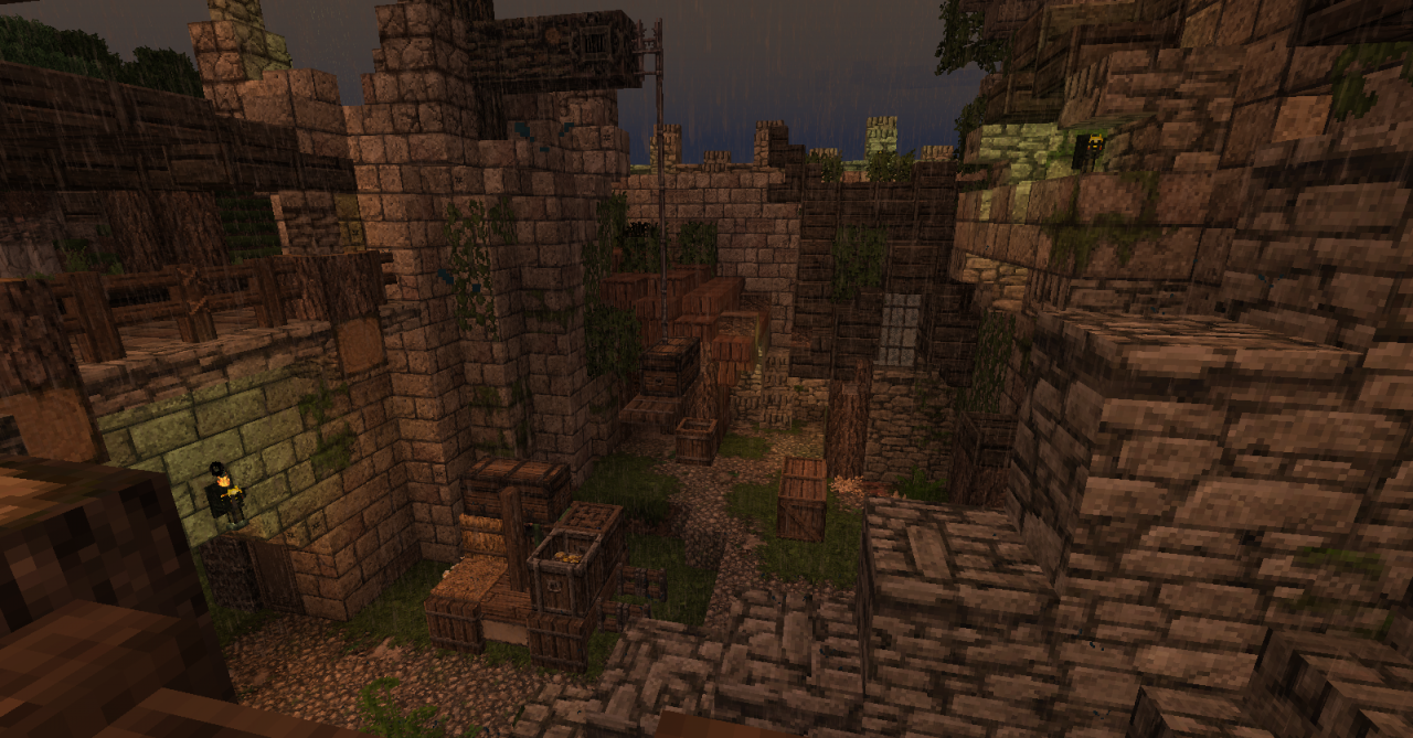 MineBraft Bastle Minecraft Map