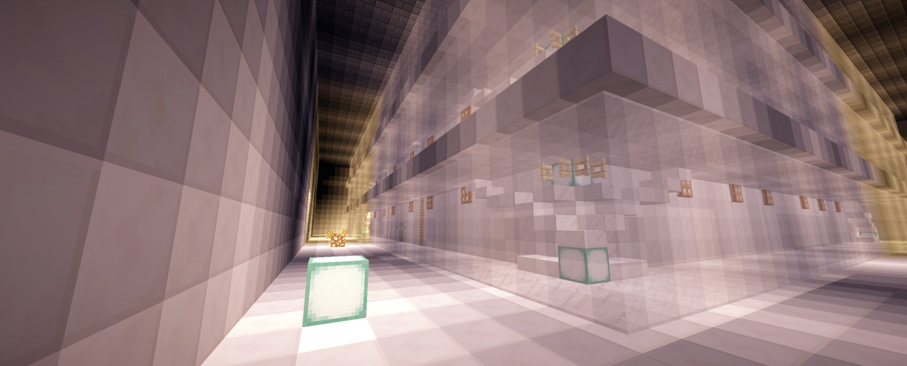 Big futuristic building Minecraft Map