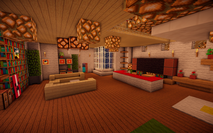 FireStormx71's Awesome Redstone House v2 Minecraft Map