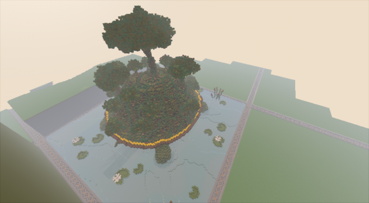 Giant Tree Swamp Turtle Minecraft Map
