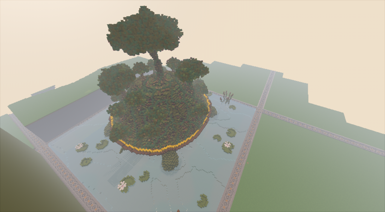 Giant Tree Swamp Turtle Minecraft Map