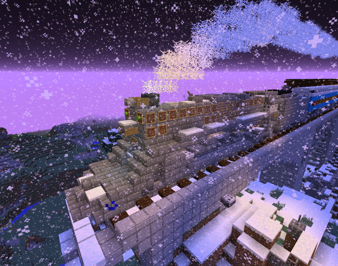 The Polar Express (Pere Marquette 1225) Minecraft Map