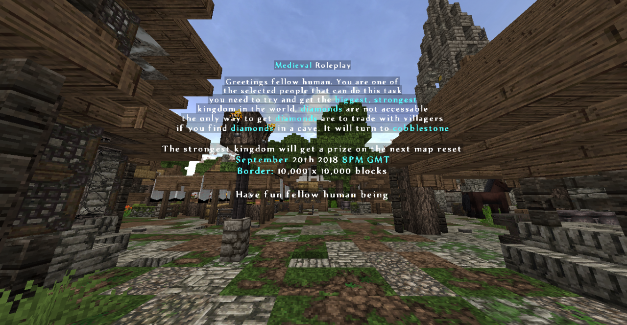 Cryptic Empire Roleplay Minecraft Server
