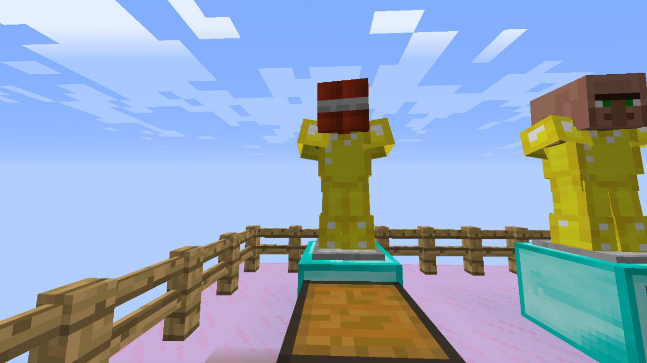 BURNING MAP LUCKY BLOCK PAT AND JEN POPPULARMMOS AND SUPERGIRLYGAMER Minecraft Map