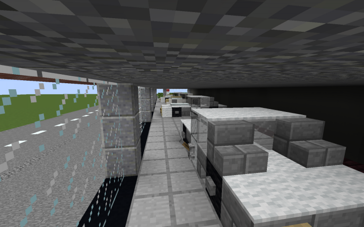 Citroën car dealership & garage Minecraft Map